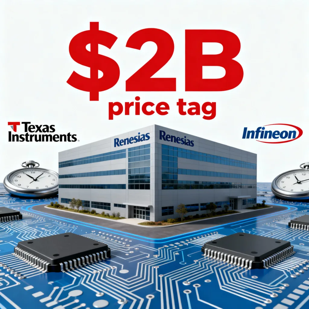 Renesas Eyes $2B Timing Chip Division Sale As Texas Instruments ...