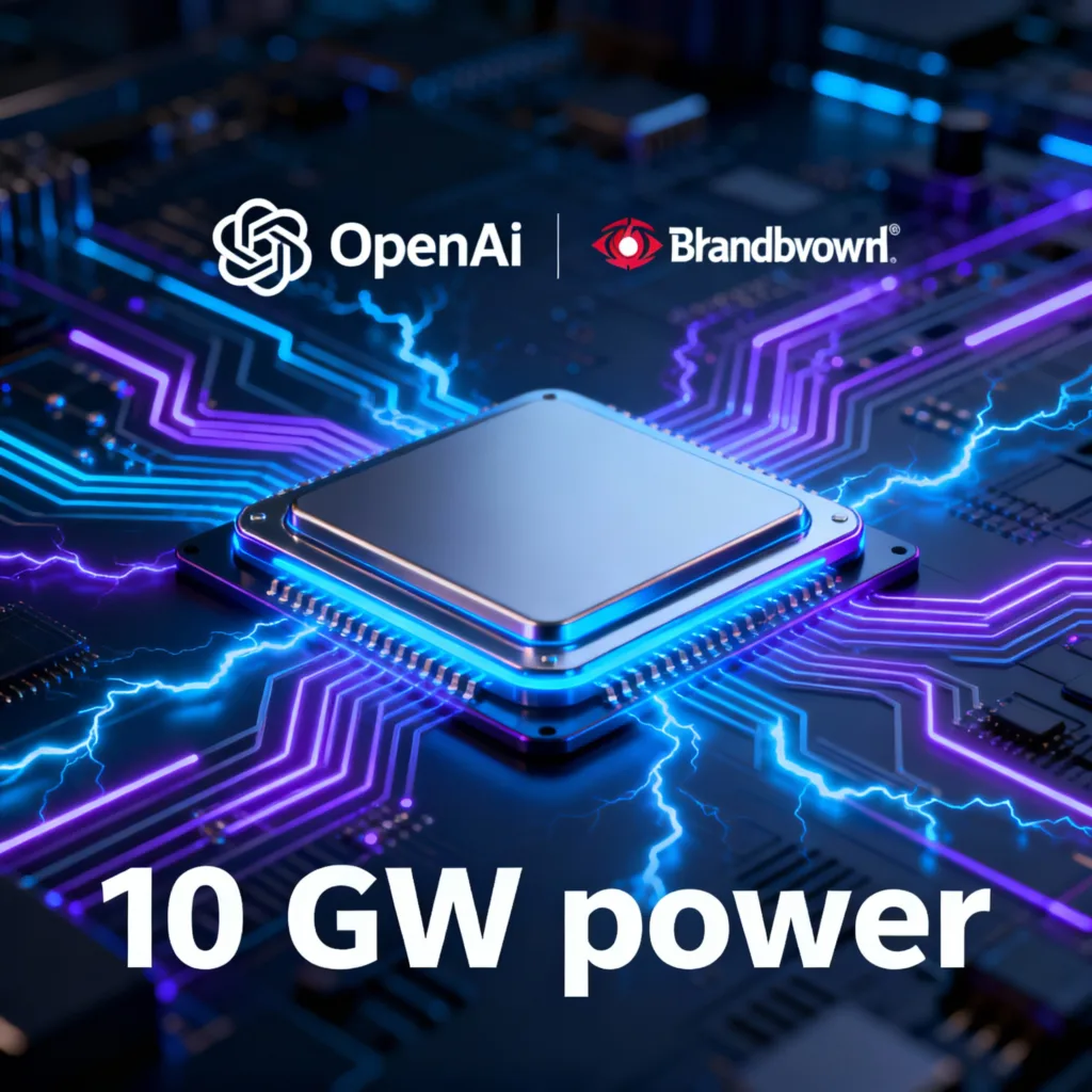 OpenAI And Broadcom Forge Major Deal For 10 GW Of Custom AI Accelerators - WireUnwired Research