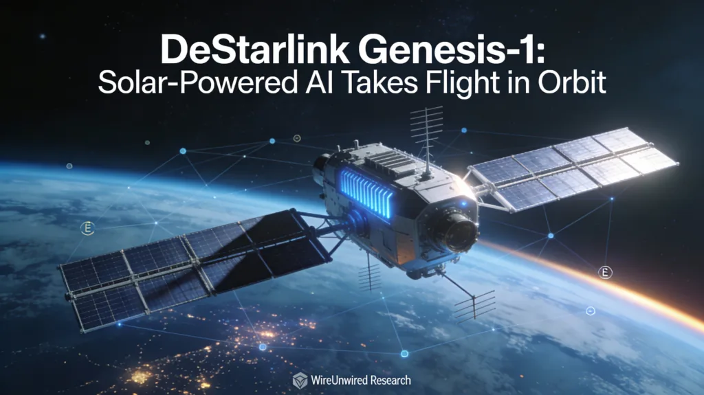 DeStarlink Genesis-1: World's First Solar-Powered AI Takes Flight In ...